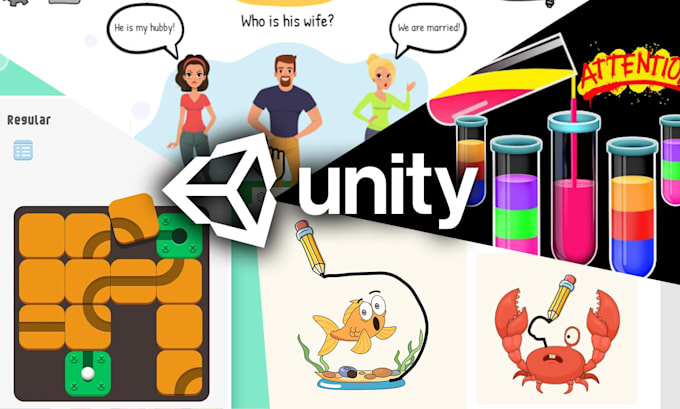 Develop, program, reskin, 2d 3d unity game development for android ios web pc by Ufd_studio | Fiverr