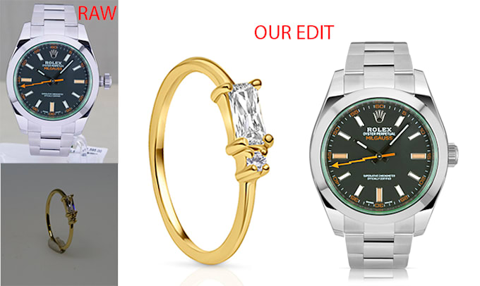 Do background remove, watch, jewelry retouching, and product photo ...