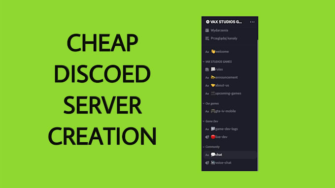 Create discord server for you by Maciejftw | Fiverr