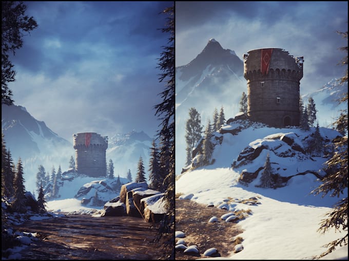 3d cgi environment, 3d game asset for movie, video game and vfx in unreal engine by Genuine_cgi ...