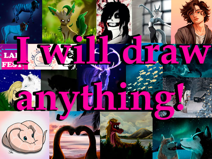 Draw anything for you by Hipsumipsu | Fiverr