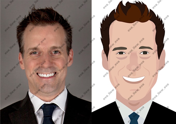 Do cartoon or caricature drawing of you by Eva_liew_eva | Fiverr