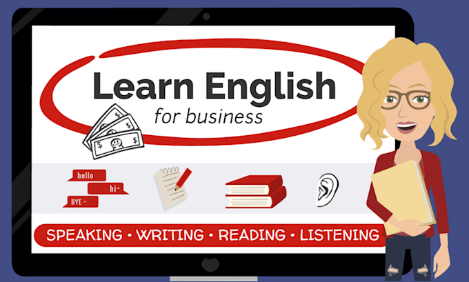 Help you learn english online by Ellensanimation | Fiverr