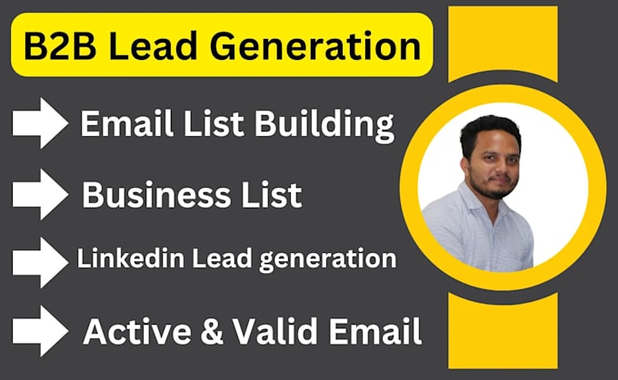 Provide b2b lead generation services by Aminulict | Fiverr