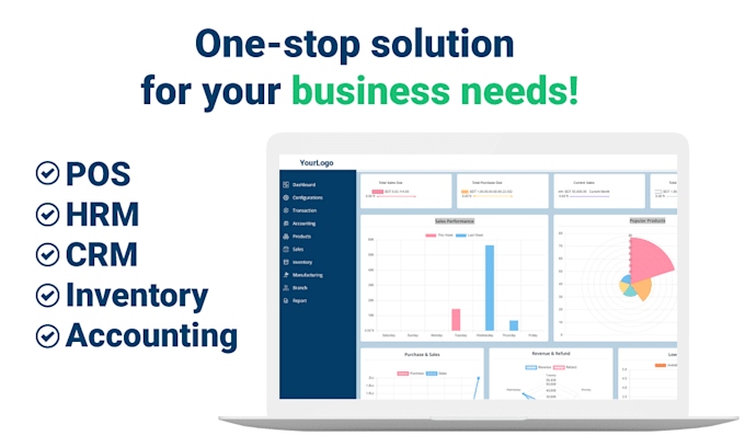 Pos, inventory management, accounting, manufacturer module by ...