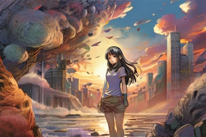 Draw manga anime style art by Gilboahiram | Fiverr