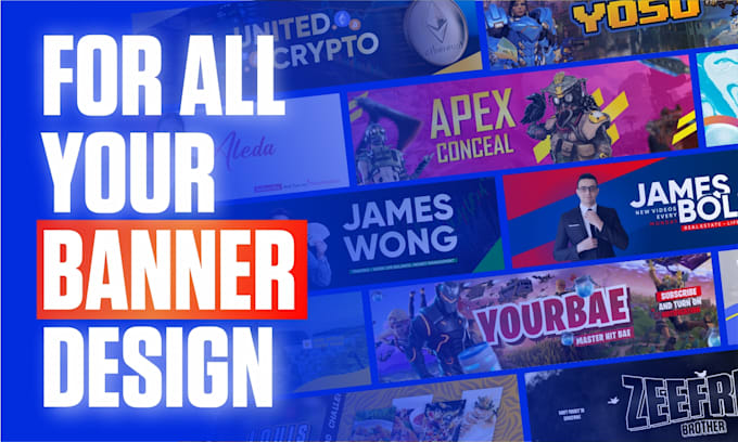 Design a professional youtube banner for your daily channel by ...