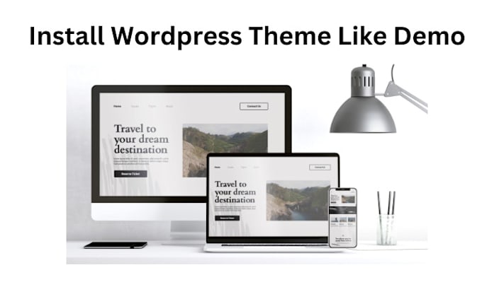 Install Wordpress Theme And Import Demo Content By Subaasdev Fiverr