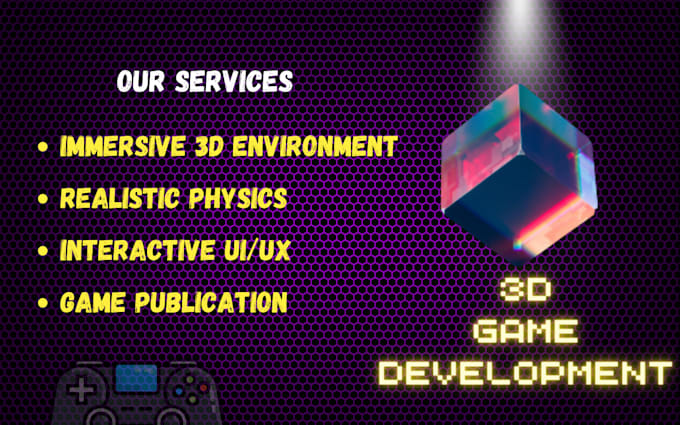 Develop 3d Game Using Unity 3d Engine By Thetechnospot Fiverr