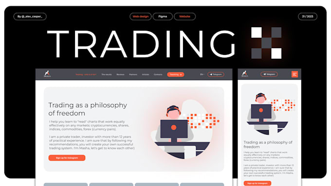 Make website designs, mobile web versions, redesigns by Alex_casper ...