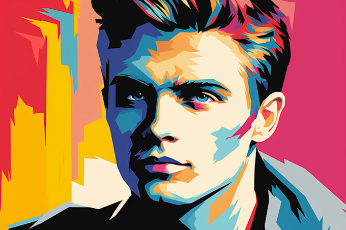 Make a wpap pop art by Analysisa | Fiverr
