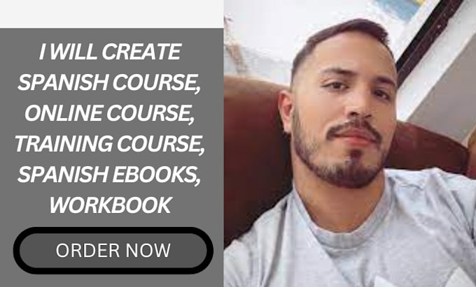 Create spanish course, online course, training course, spanish ebooks ...