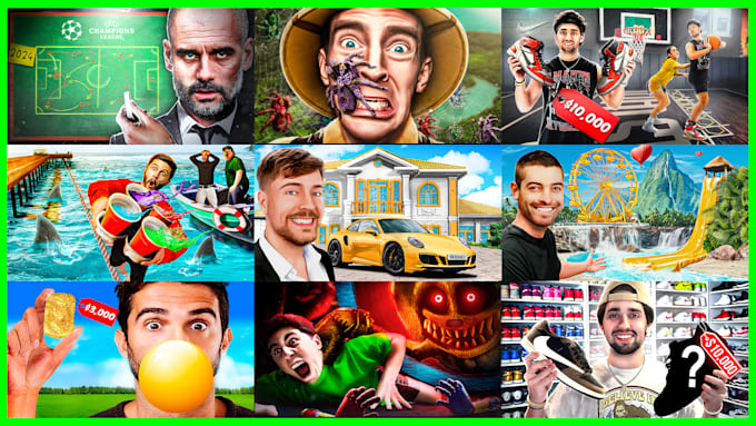 Make you a great youtube thumbnail by Axellara36 | Fiverr