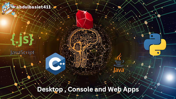 Make Desktop And Console App In Cpp Java Python And Js By