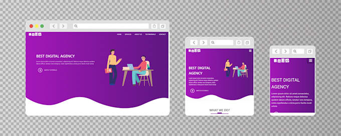 Make you responsive web page html css and bootstrap by Tushar_6713 | Fiverr Make you responsive web page html css and bootstrap by Tushar_6713 | Fiverr