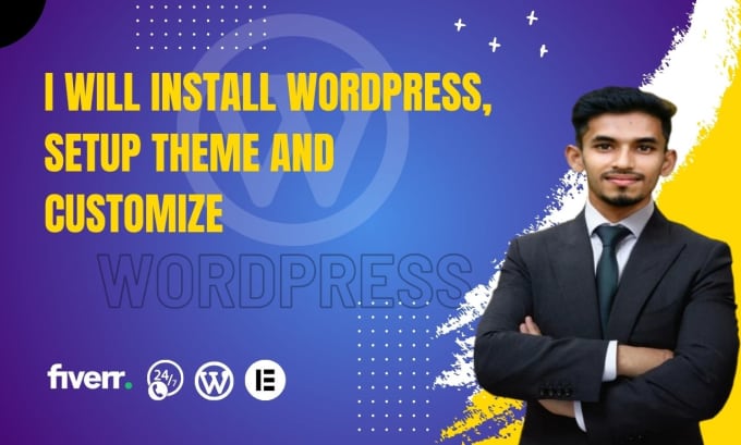 Install And Configure Wordpress Including Theme Customize By