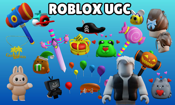 Create a 3d roblox ugc accessory, ugc model, roblox clothing by ...