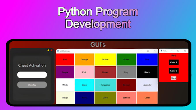 Make a python or c sharp program for you by Owenanimation | Fiverr