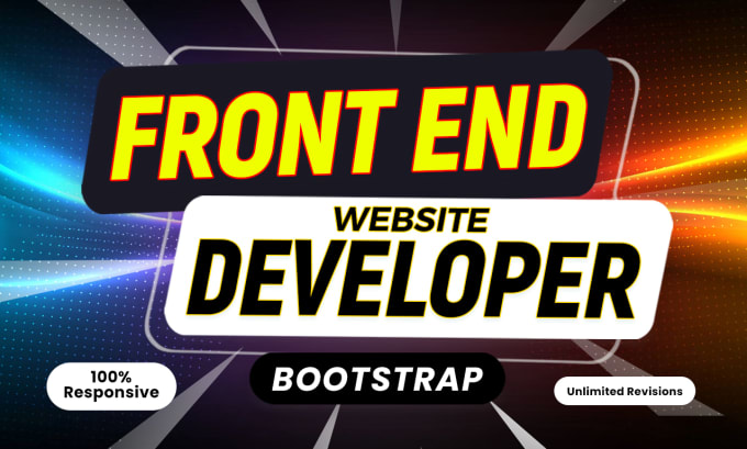 Convert psd to html, bootstrap and javascript expert by Faroq_tech | Fiverr