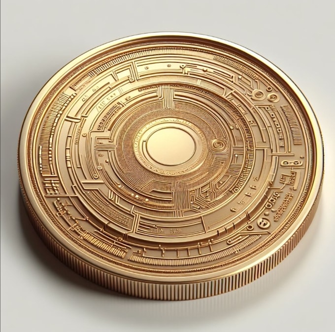 Sculpt 3d gold coin, 3d bas relief,3d bust, cnc printable design, 3d ...