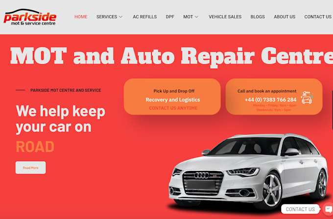 Build a creative website that will be eye appealing and fully ...