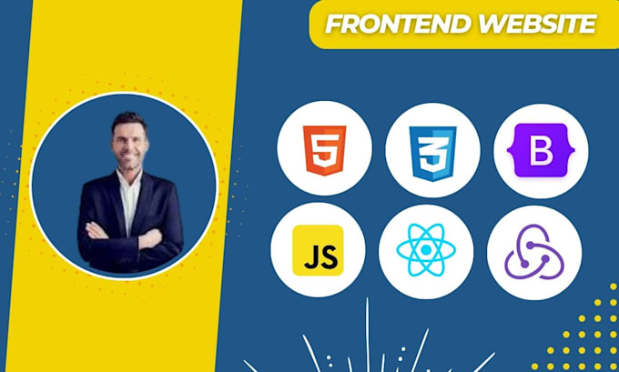 Be your front end web developer using html, css, javascript and bootstrap by Adnancreater | Fiverr