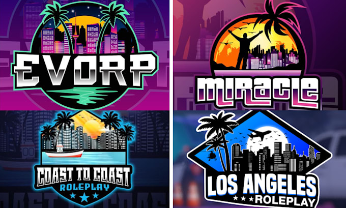 Professional roleplay logo for fivem server and discord by Zoya_rahman3 ...