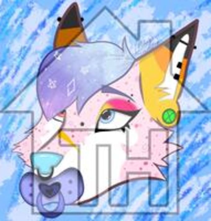 Draw digital art of your fursona by Blurryfurry | Fiverr