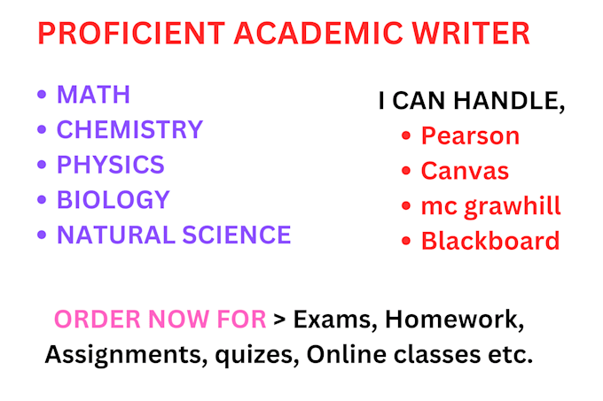 Help you in math, biology, chemistry and physics tasks by ...