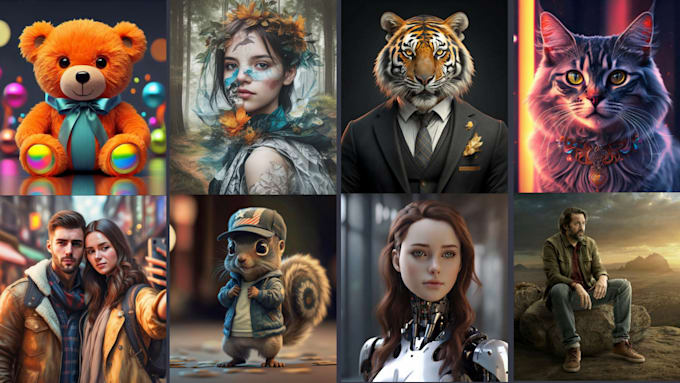 Create professional custom ai art using midjourney advanced by Eman_kamran07 | Fiverr