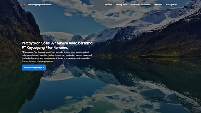 Create Landing Page Website Using Html Css And Js By Daimessdn Fiverr