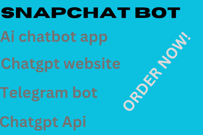 Ai telegram bot ai snapchat bot chatgpt api chatgpt app website using ...