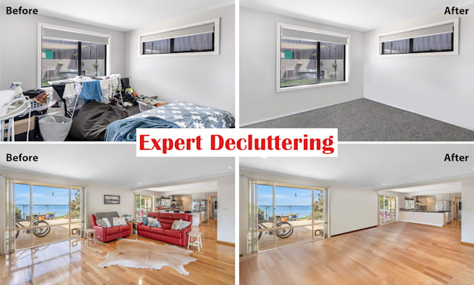 Declutter and remove unwanted objects or distractions for flawless ...