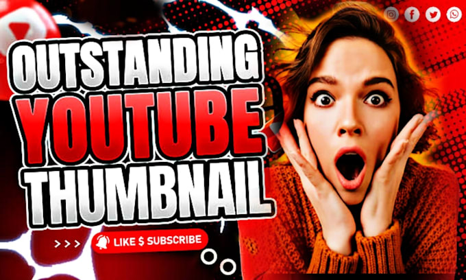 Design amazing clickbait youtube thumbnail in 3 hours by Shakib14119 ...