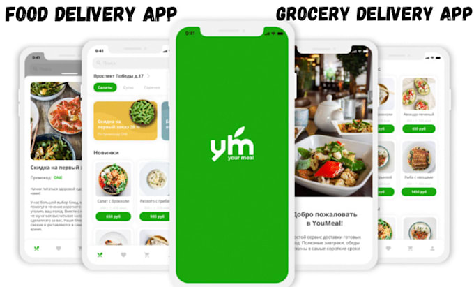 Design and build a multi restaurant food delivery app, booking app ...