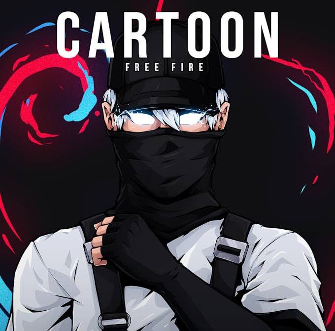 Criar uma cartoon de free fire personalizada com sua skin by Kaike_kblu ...