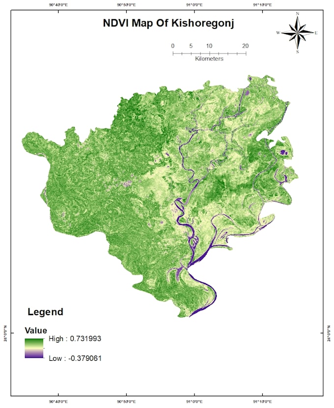 Do gis mapping and remote sensing analysis on google earth engine ...