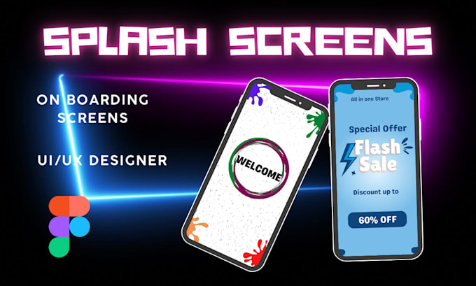 Design creative splash screen and on boarding screens for mobile app by ...