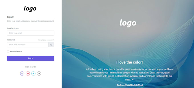 Web development dynamic website design and landing page logo design by ...