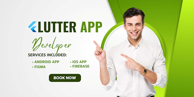 Be your flutter developer build android app ios app development by Writer_khan122 | Fiverr