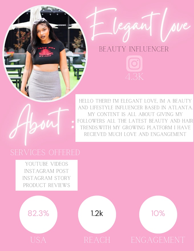 Create beauty and lifestyle ugc content by Elegantlove | Fiverr