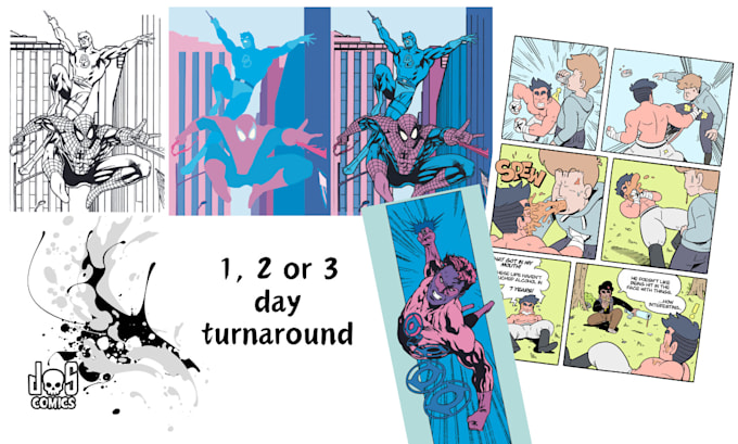 flat colour animation