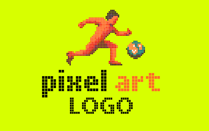 Create a pixel art style logo design for your business by ...