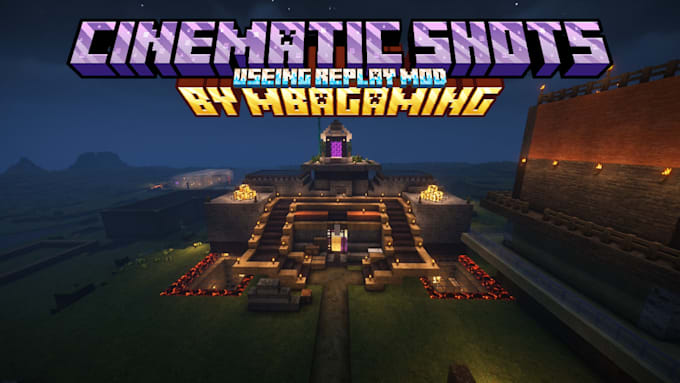 Make cinematic shots of your minecraft world by Mbagaming | Fiverr