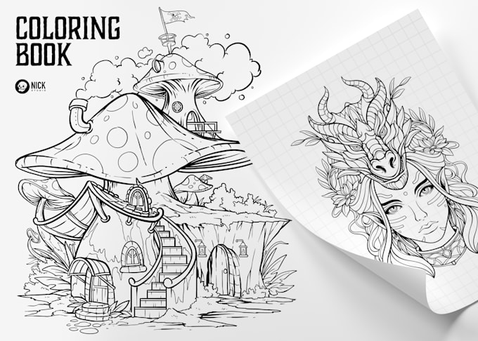 coloring pages of anything