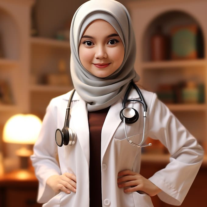 Creat a 3d character from your foto by Ijenkidz | Fiverr