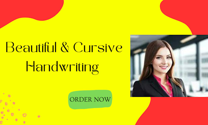 Write beautiful and cursive handwriting for you by Meherzahbukhari | Fiverr