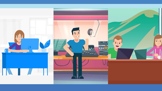 Create a 2d animated explainer video for you by Sana_animator33 | Fiverr