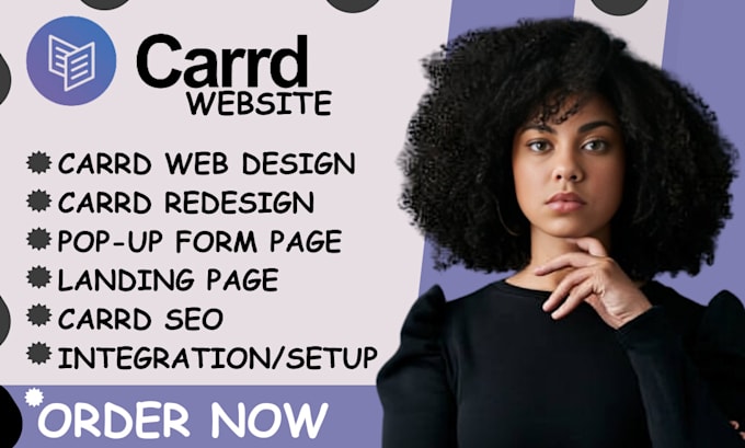 Design carrd co website carrd website design carrd landing page design redesign by Presh_digit ...