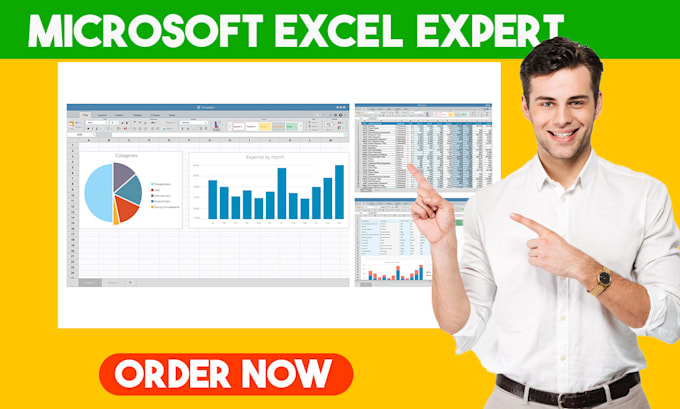 Do Any Microsoft Excel Expert Excel Help Excel Vba And Data Visualization By Ndeemkhan786 Fiverr